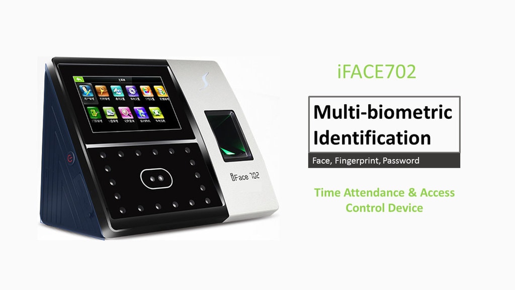 Face and Fingerprint Time Attendance and Access Control iFace702