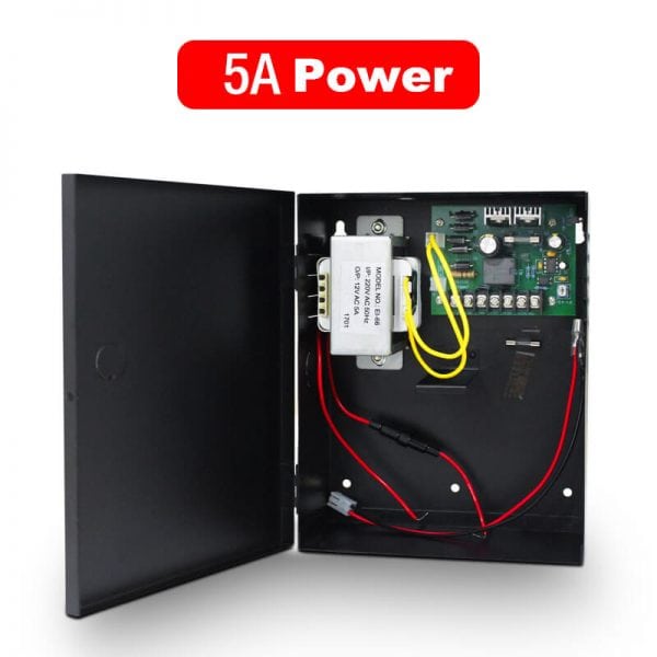12V Power Supply Box with Battery Lead for Access Control System