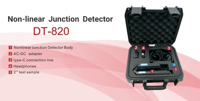 Non-linear Junction Detector DT-820 (NLJD)-Made in China-iSecus