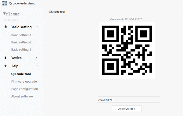 How to use QR500 QR Reader in ZKTeco Access Control System?