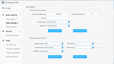 How to use QR500 QR Reader in ZKTeco Access Control System?